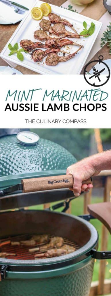 Mint Marinated Aussie Lamb Chops - The Culinary Compass