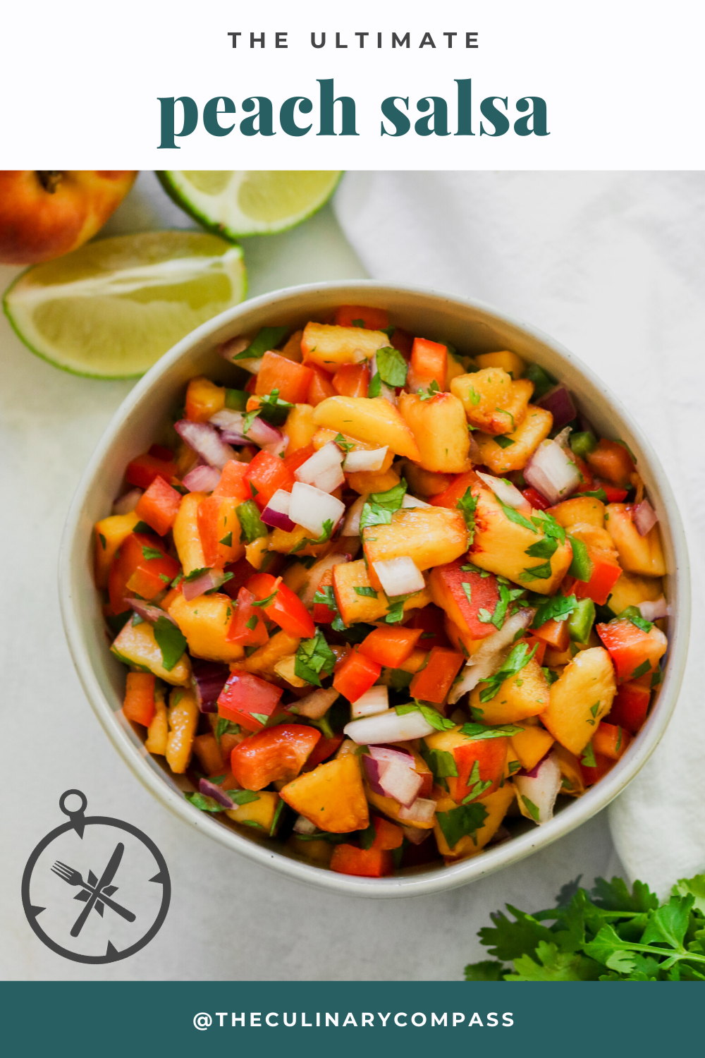 Peach Salsa Recipe - The Culinary Compass