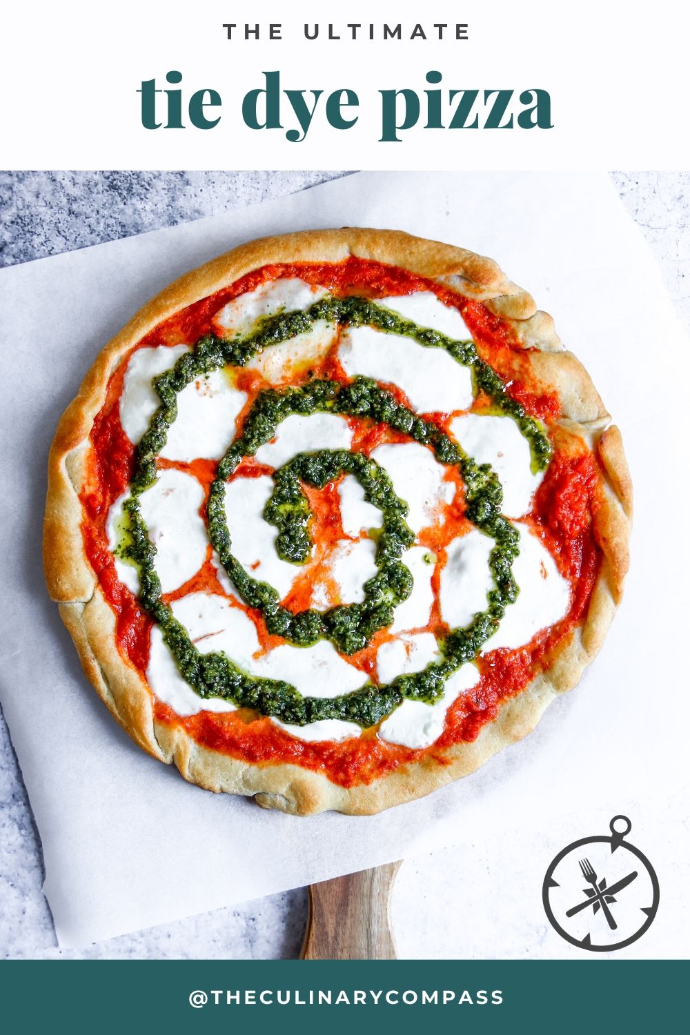 Tie Dye Pizza - The Culinary Compass