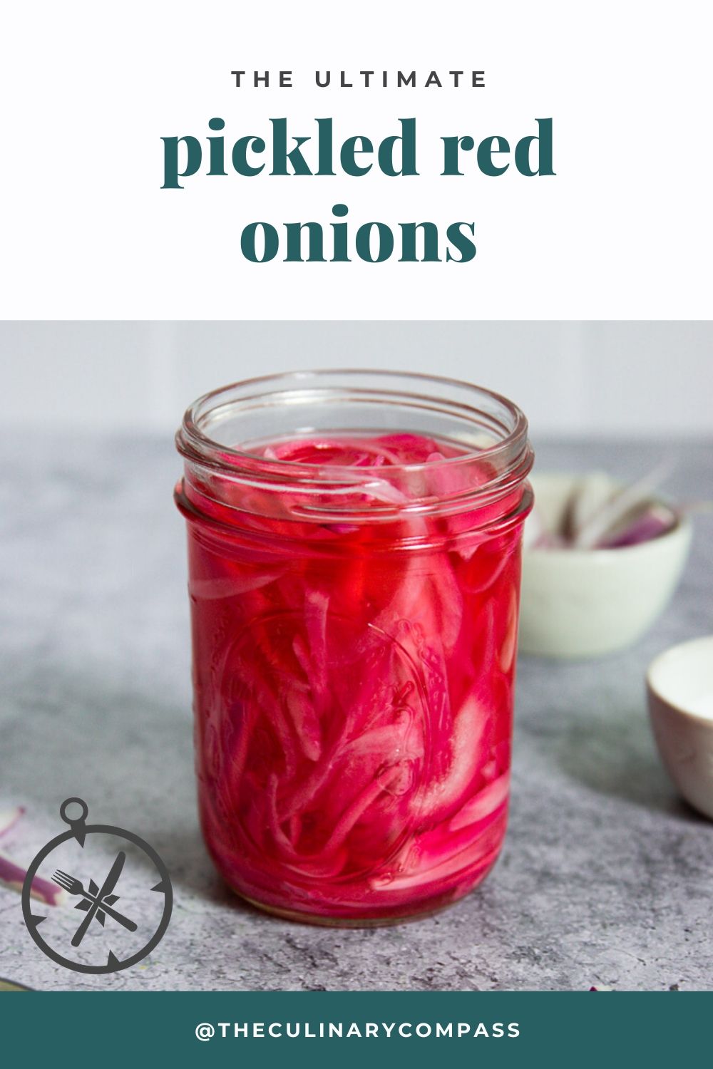 Pickled Red Onion Recipe - The Culinary Compass