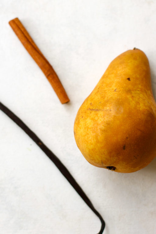 Rosé Poached Pears - The Culinary Compass