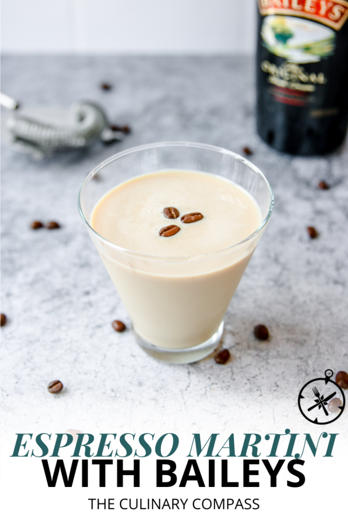 Espresso Martini with Baileys - The Culinary Compass