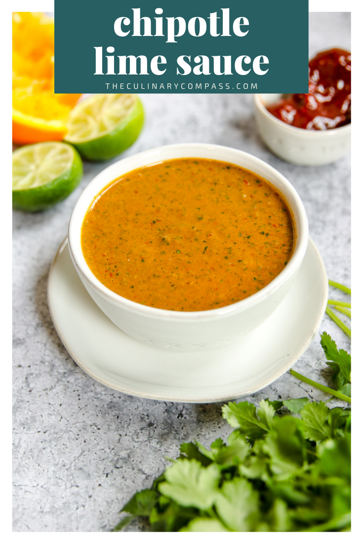 Chipotle Lime Sauce - The Culinary Compass