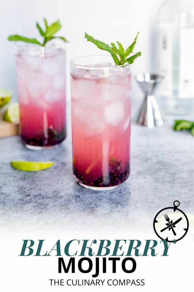 Blackberry Mojito - The Culinary Compass