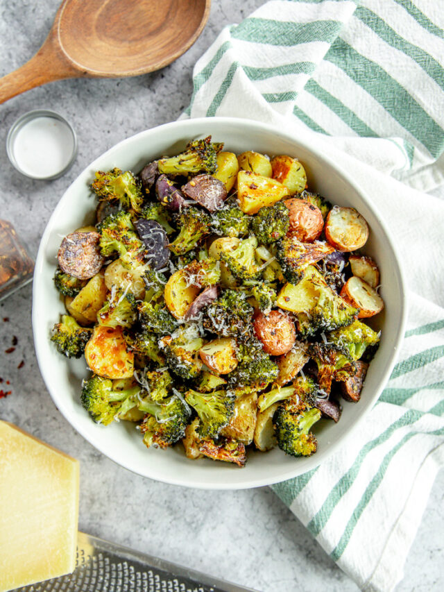 Roasted Potatoes and Broccoli Recipe Story - The Culinary Compass