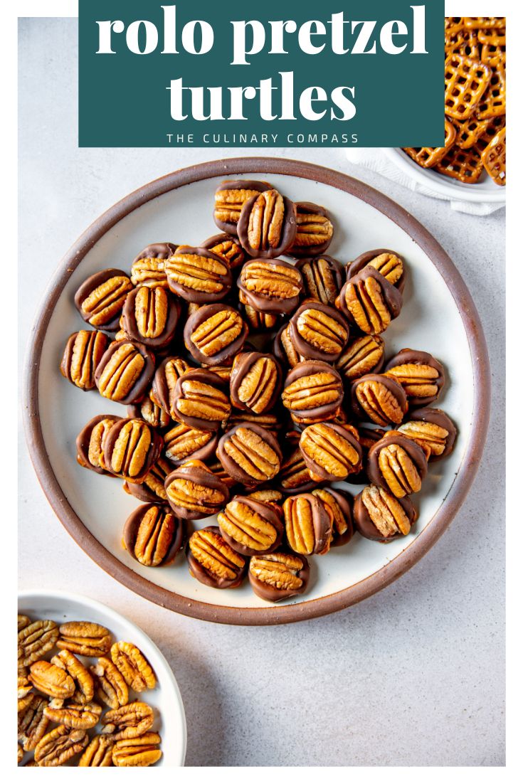 Rolo Pretzel Turtles - The Culinary Compass