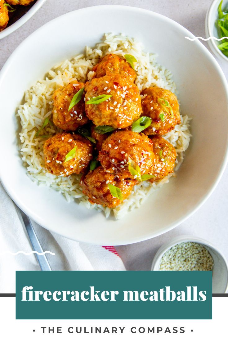 Firecracker Meatballs - The Culinary Compass