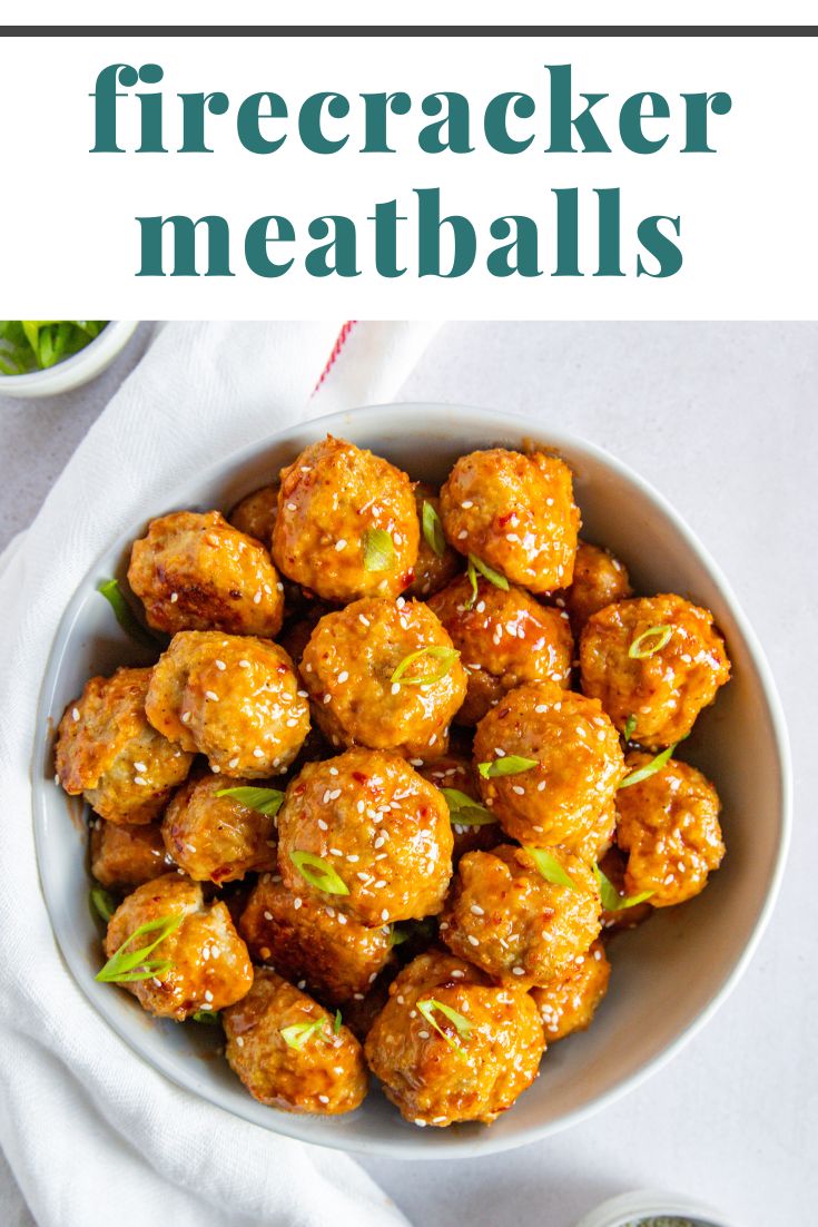 Firecracker Meatballs - The Culinary Compass