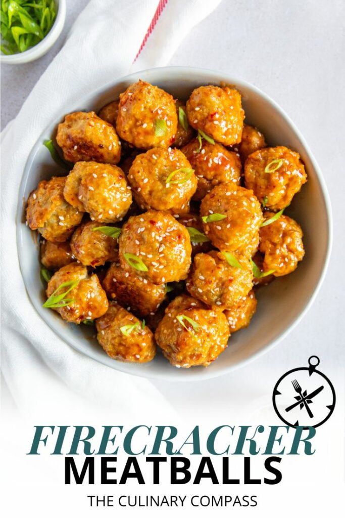 Firecracker Meatballs - The Culinary Compass