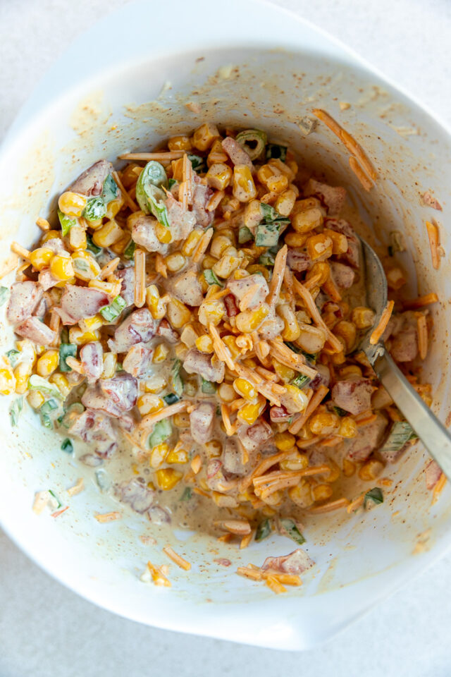 Corn Dip with Rotel - The Culinary Compass