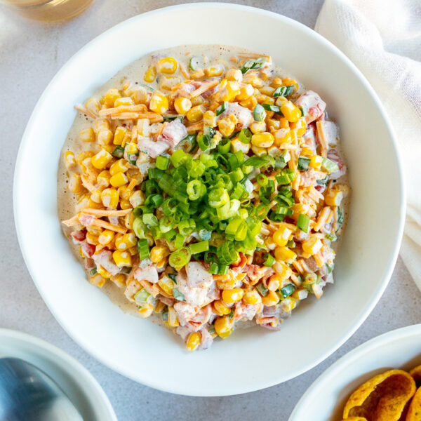 Corn Dip with Rotel - The Culinary Compass