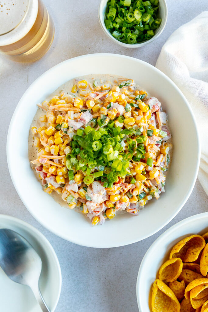 Corn Dip with Rotel - The Culinary Compass