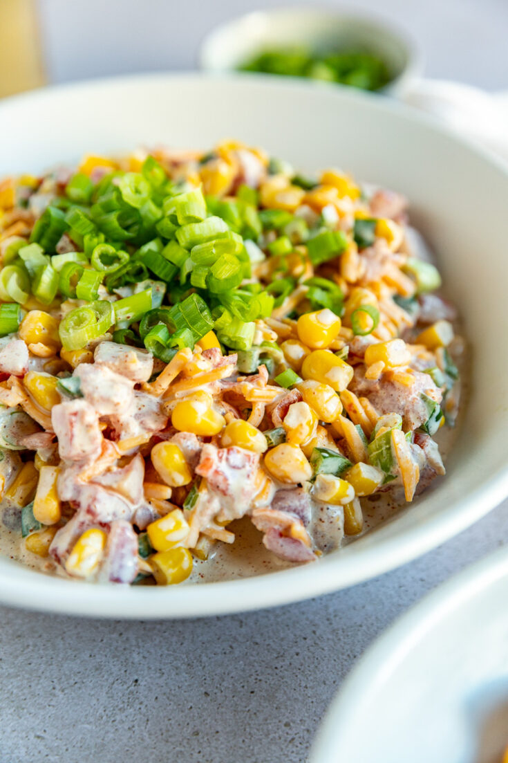 Corn Dip with Rotel - The Culinary Compass